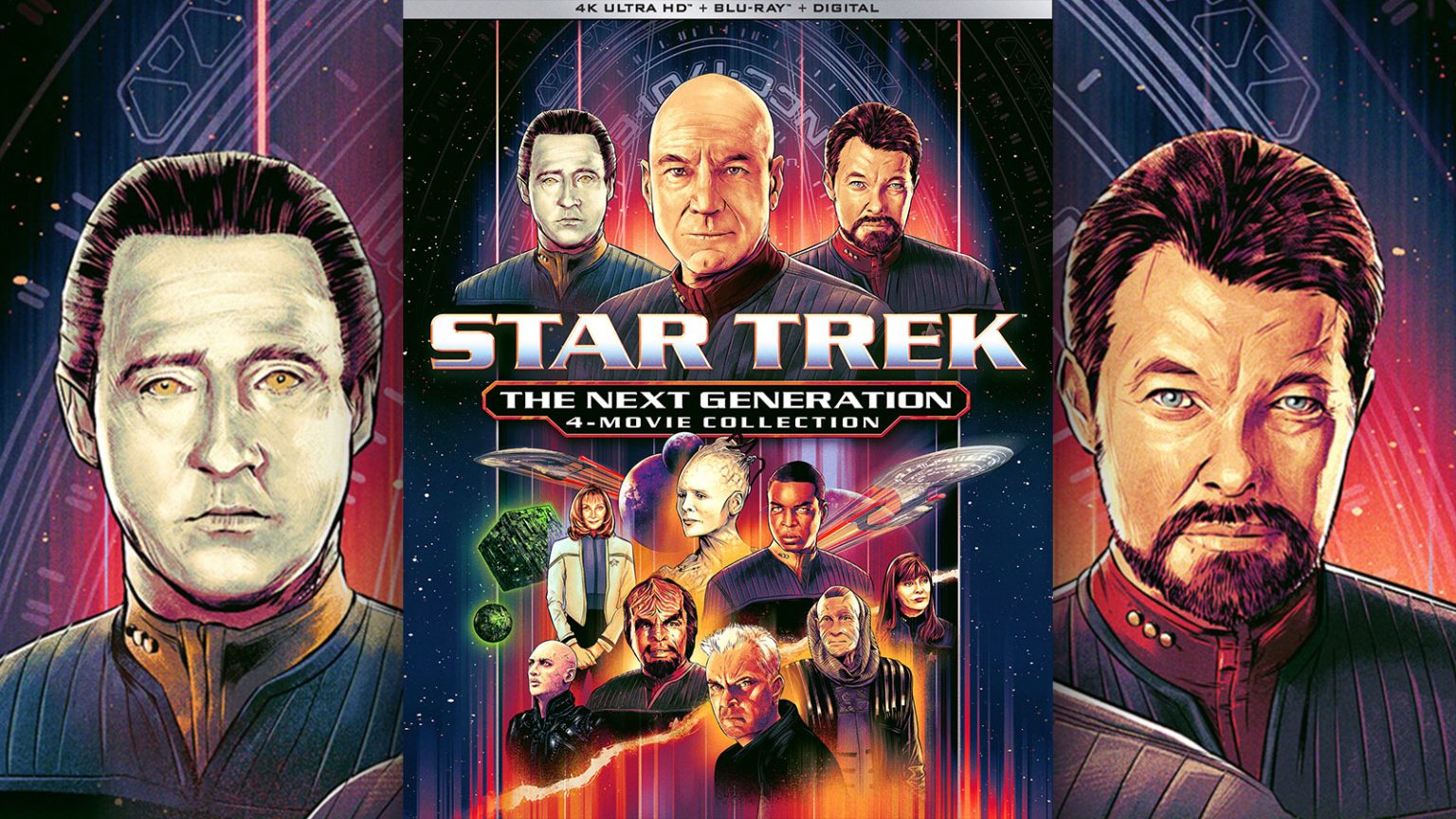 Star Trek: The Next Generation 4-Movie Collection 4K UHD Review: The ...